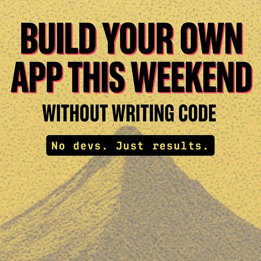 Build Your Own App This Weekend Using Ai Unlock Vibe Coding